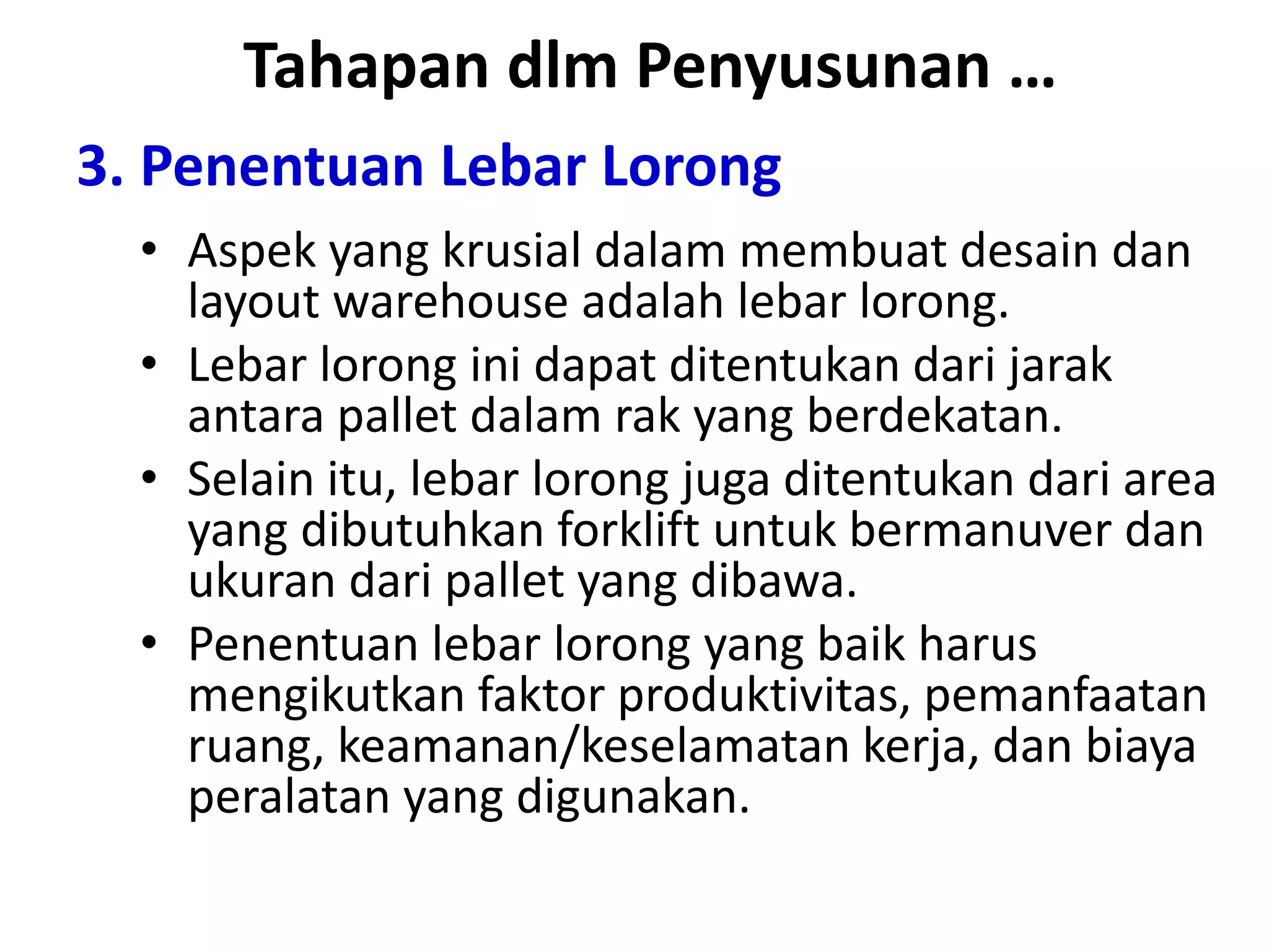 Desain, Lay out & Aliran Material _ Materi Training "INVENTORY ...