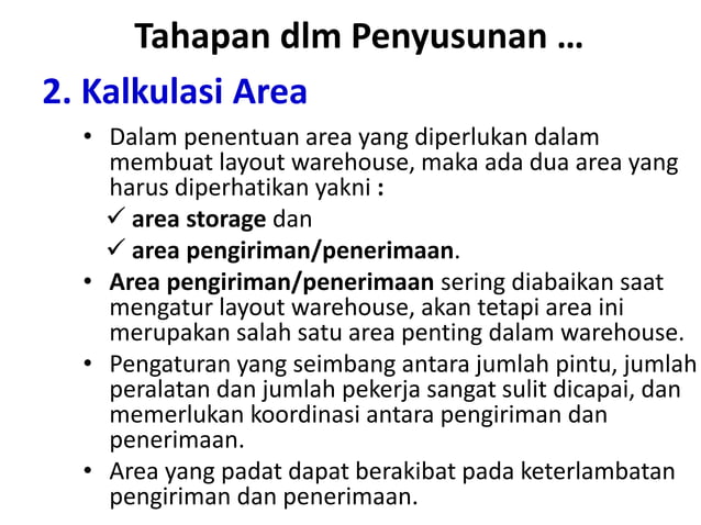 Desain, Lay out & Aliran Material _ Materi Training "INVENTORY ...