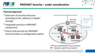 Profinet security and safety update - Peter Brown | PDF