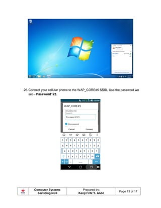 CSS Module 8 - Configuring the Wireless Access Point | PDF