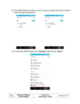 CSS Module 8 - Configuring the Wireless Access Point | PDF