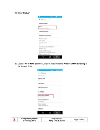 CSS Module 8 - Configuring the Wireless Access Point | PDF