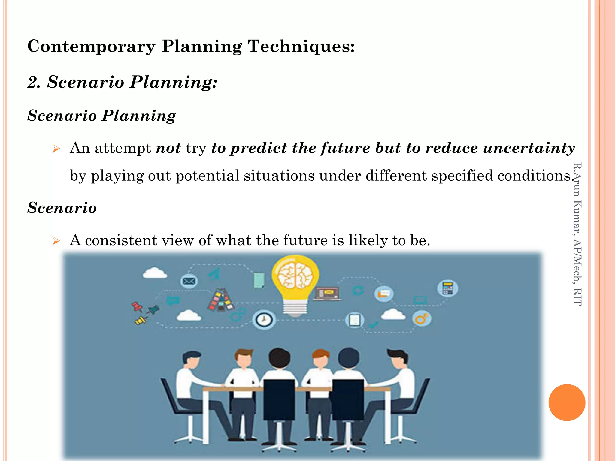 Planning tools and techniques | PDF