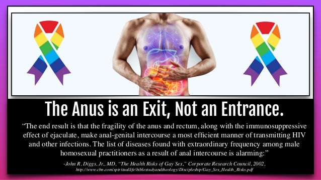 8 The Lgbt Movement Health Issues The Dangers Of Anal Sex
