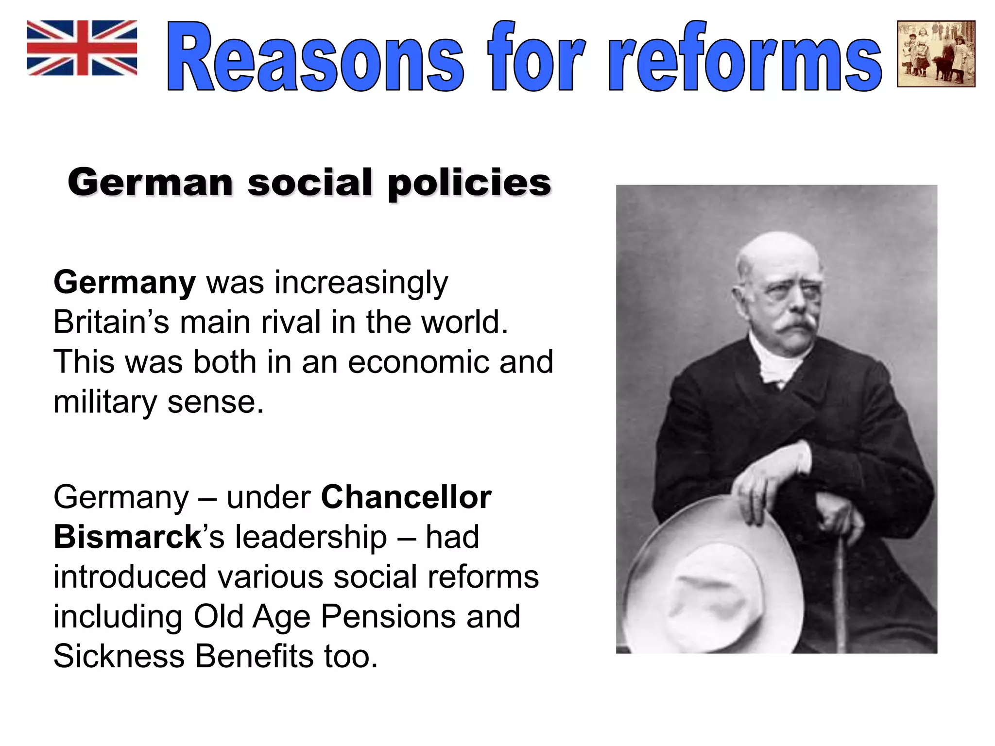 Reasons for the Liberal Social Reforms - other countries' influence ...