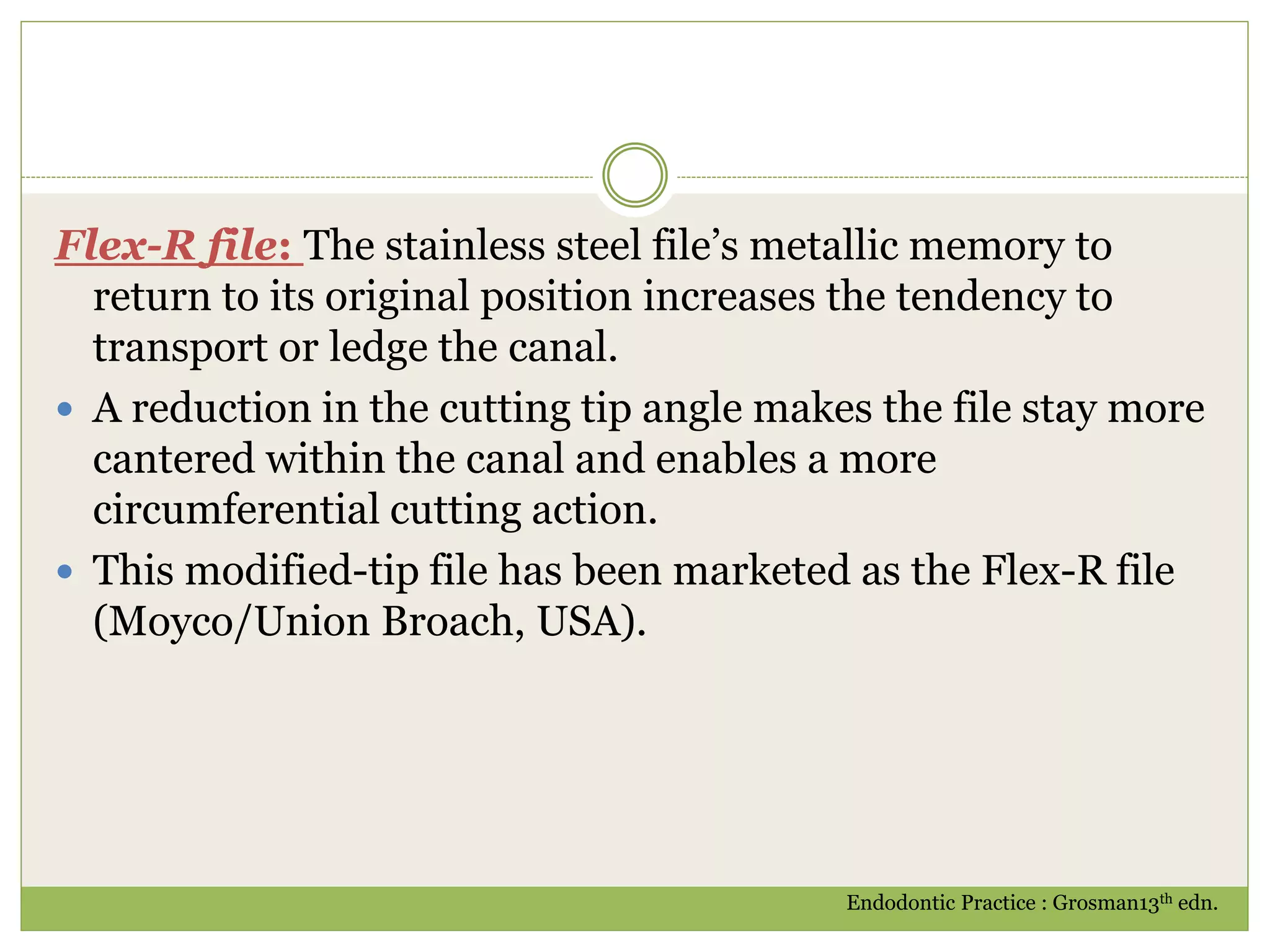 CLEANING AND SHAPING IN ENDODONTICS | PPTX