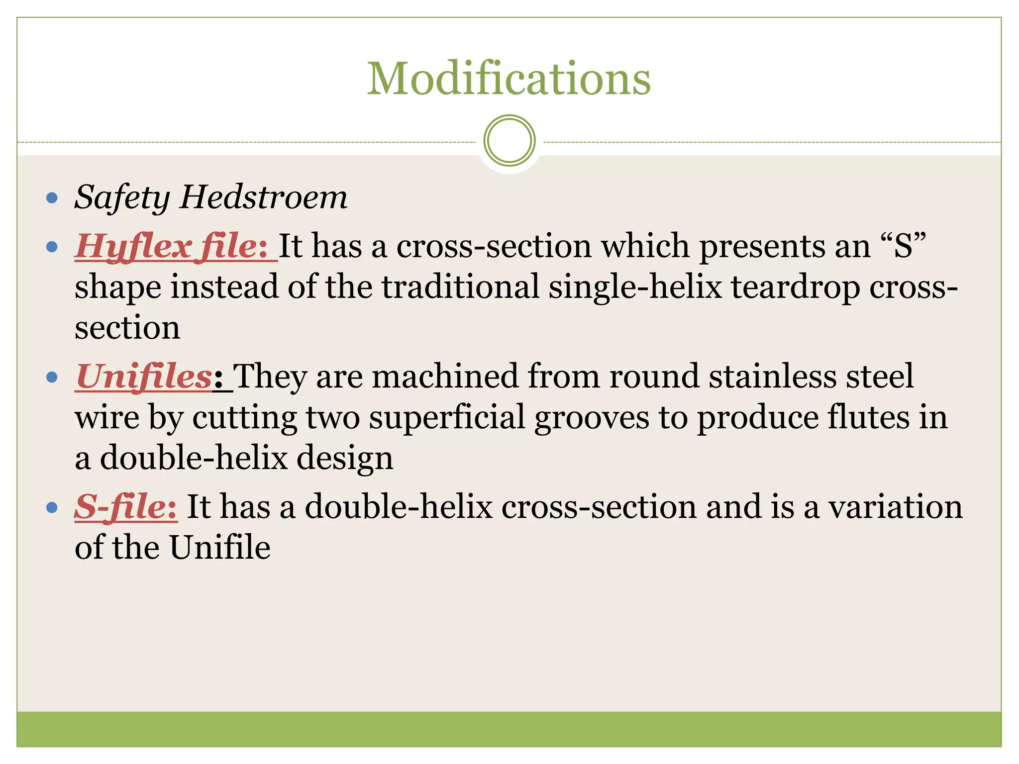 CLEANING AND SHAPING IN ENDODONTICS | PPTX