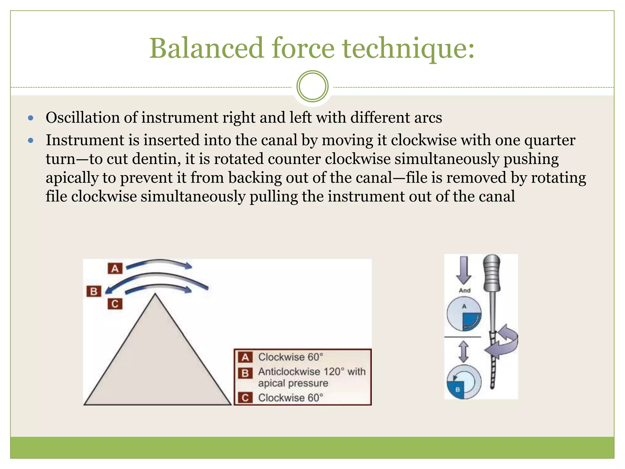 CLEANING AND SHAPING IN ENDODONTICS | PPTX