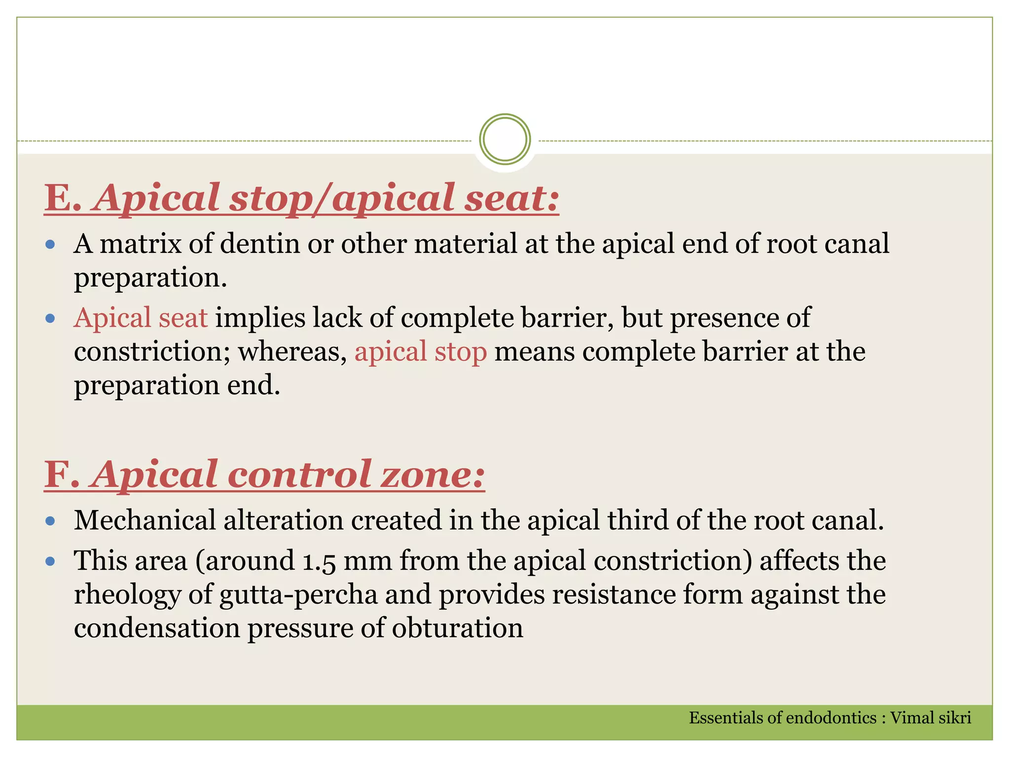 CLEANING AND SHAPING IN ENDODONTICS | PPTX