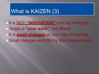 kaizen IN Health sectors | PPTX