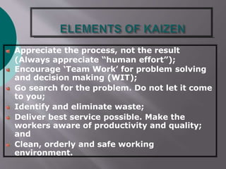 kaizen IN Health sectors | PPTX