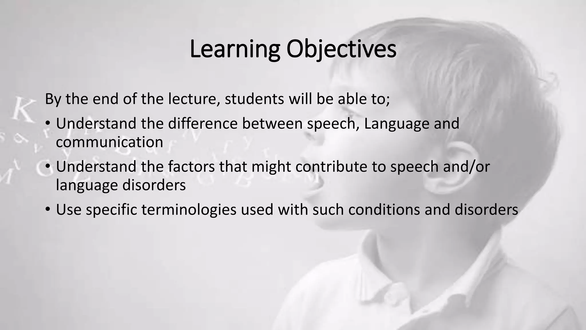 8. language development in disorders of communication and oral | PPTX