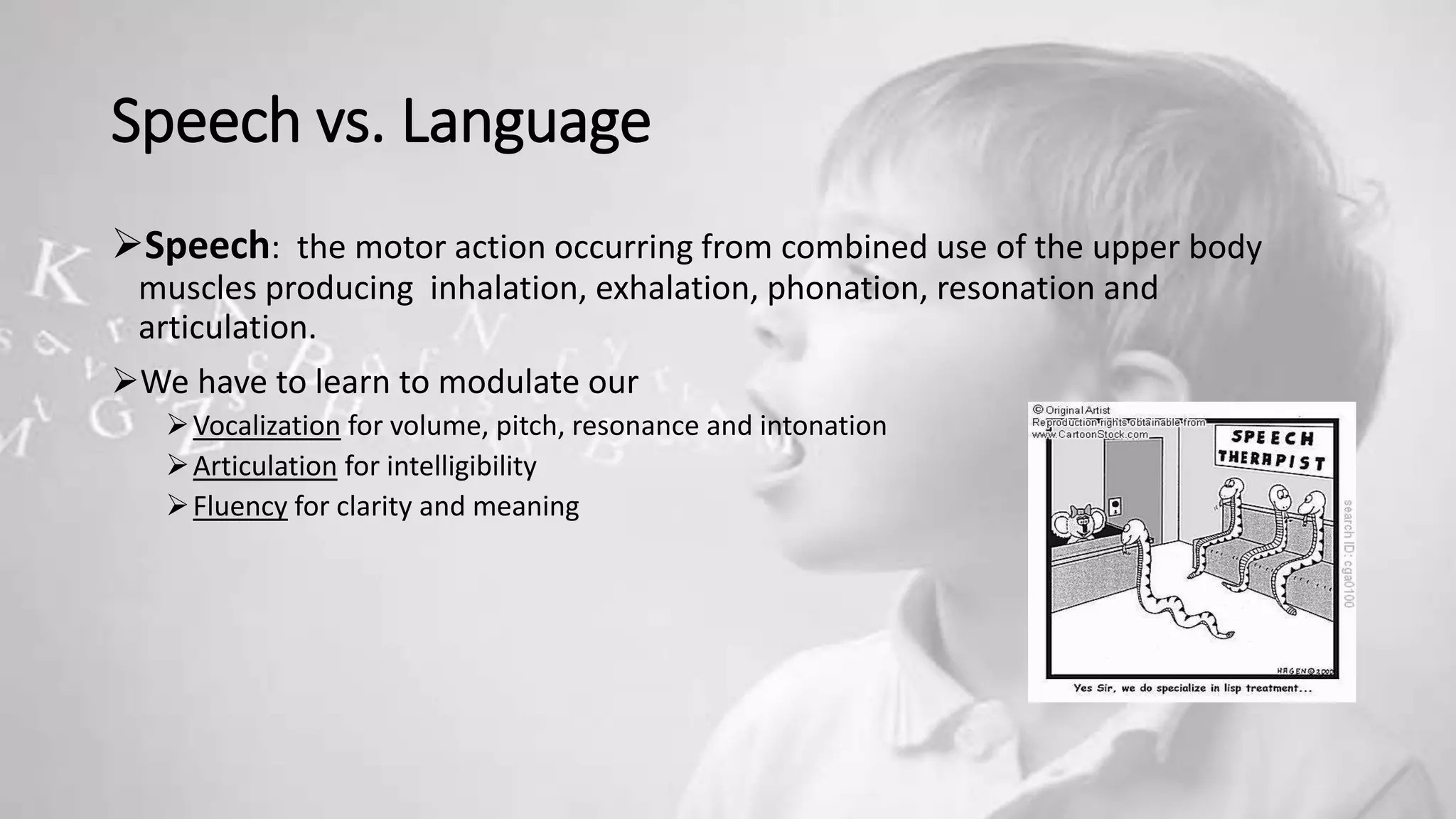 8. language development in disorders of communication and oral | PPTX