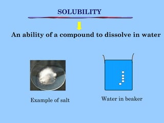 What is Salt? | PPT | Chemistry | Science
