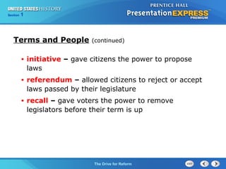 US History Ch. 8 Section 1 Notes | PPT