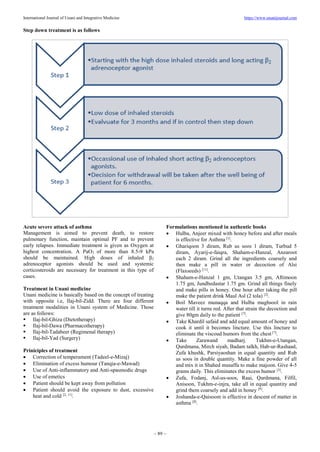 A Comprehensive Review of Bronchial Asthma with Reference to Unani and ...