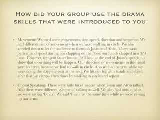 8.2 daniel-drama ritual reflection | PPT