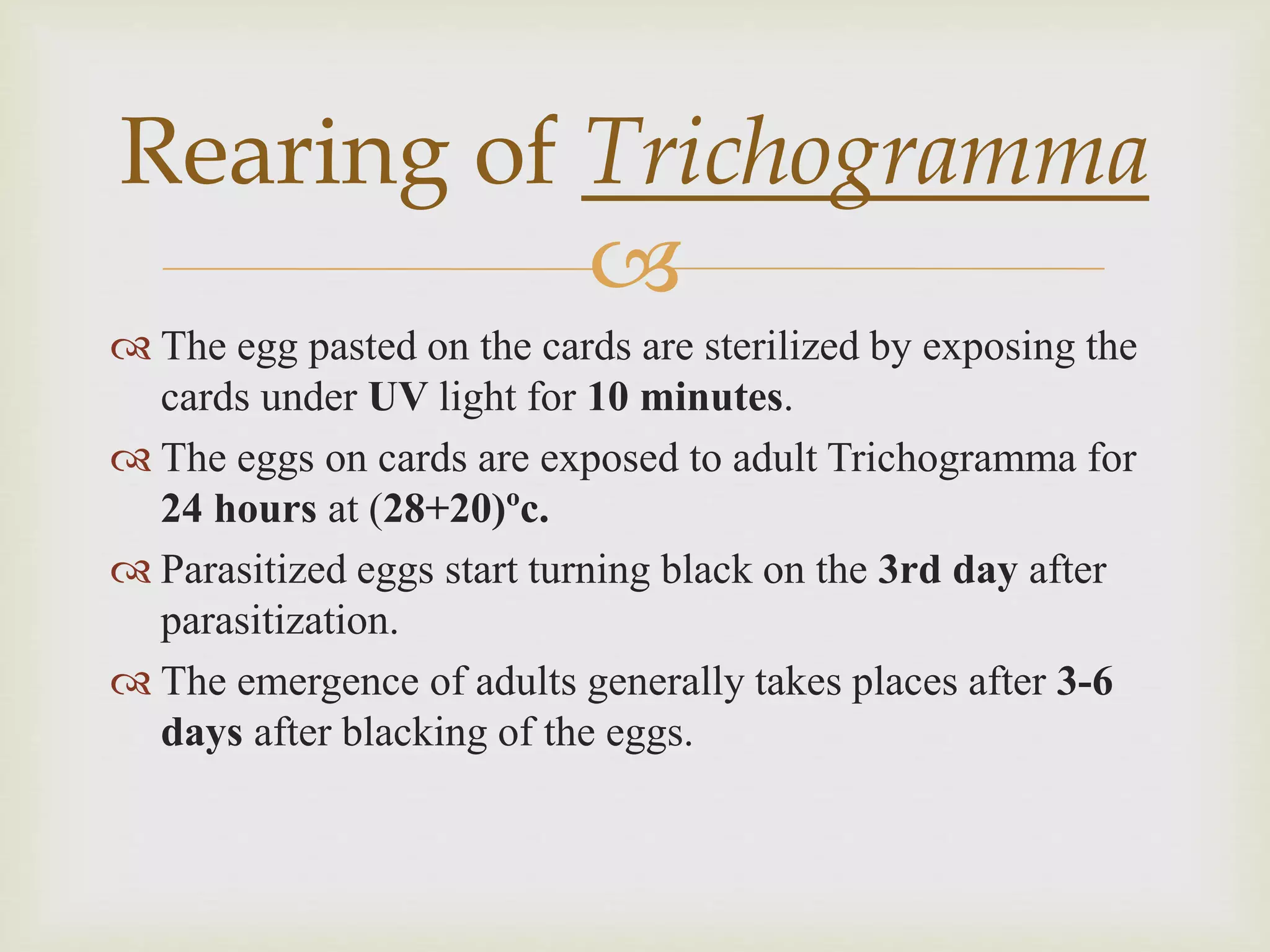 8.mass multiplication trichogramma rambhagat | PPTX