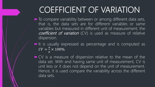Measures of Variation | PPTX