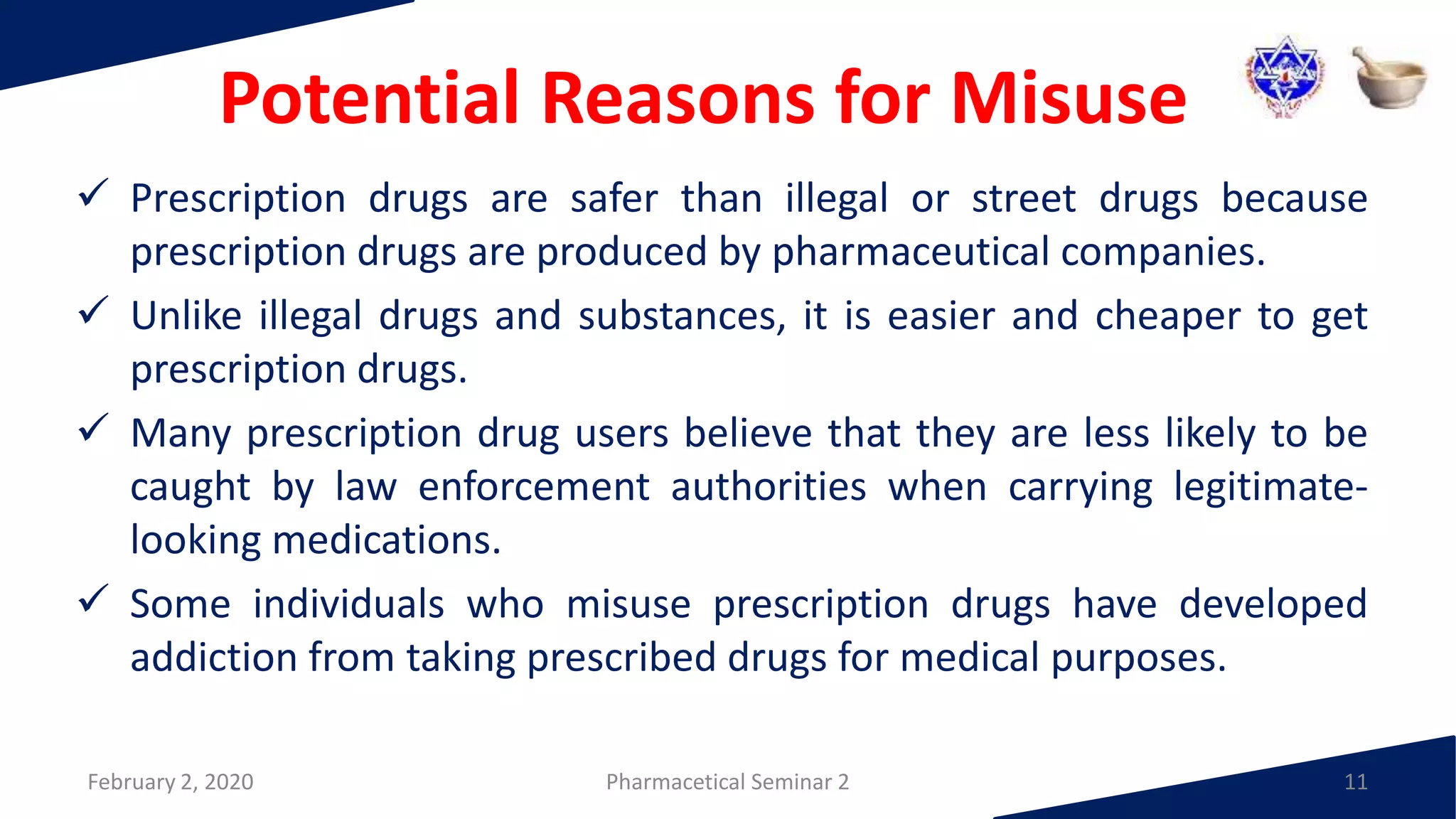 Prescription Drug Misuse | PPTX