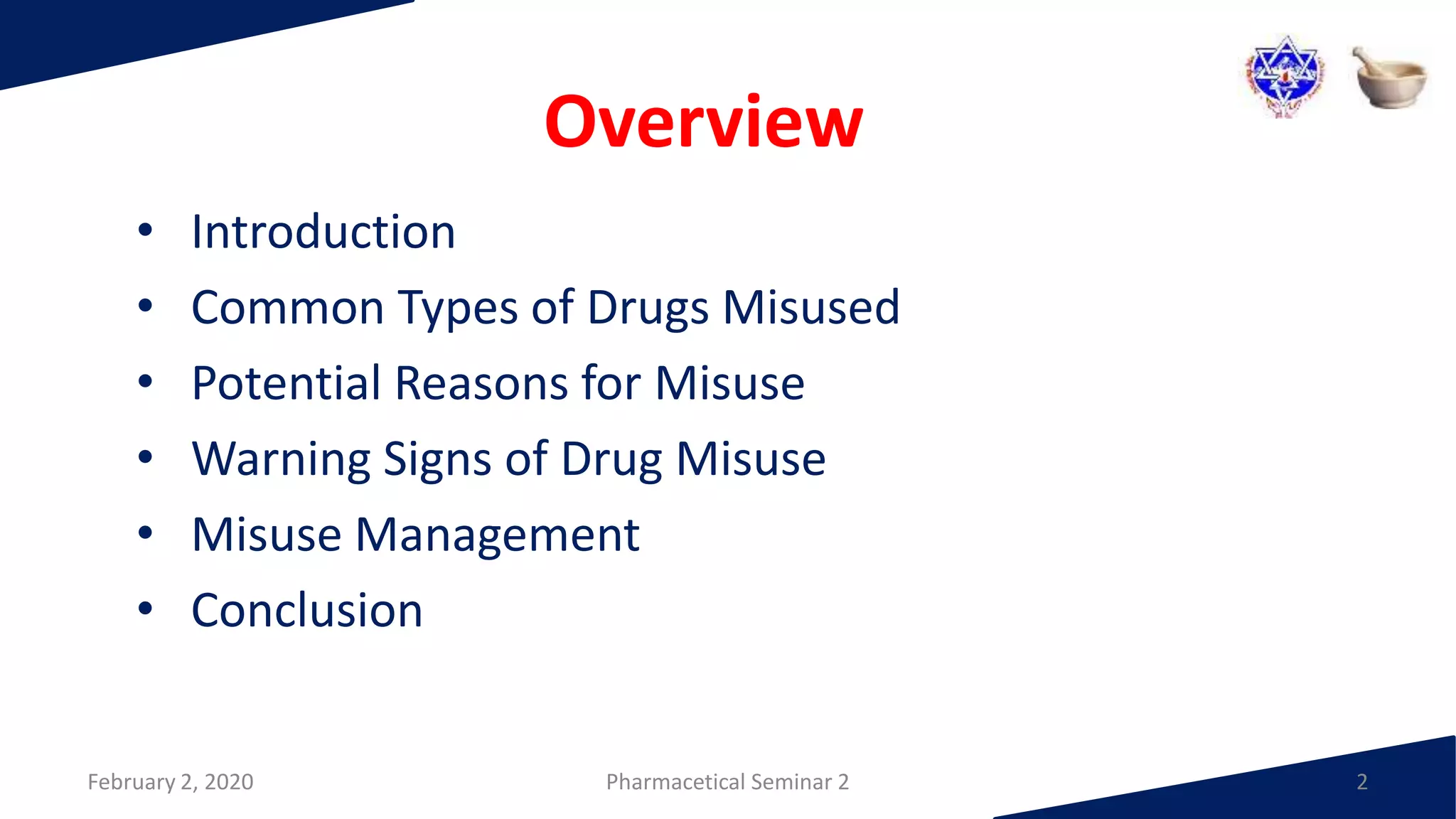 Prescription Drug Misuse | PPTX