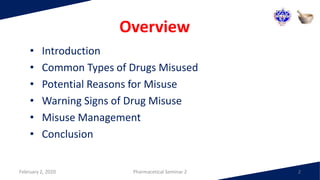 Prescription Drug Misuse | PPTX