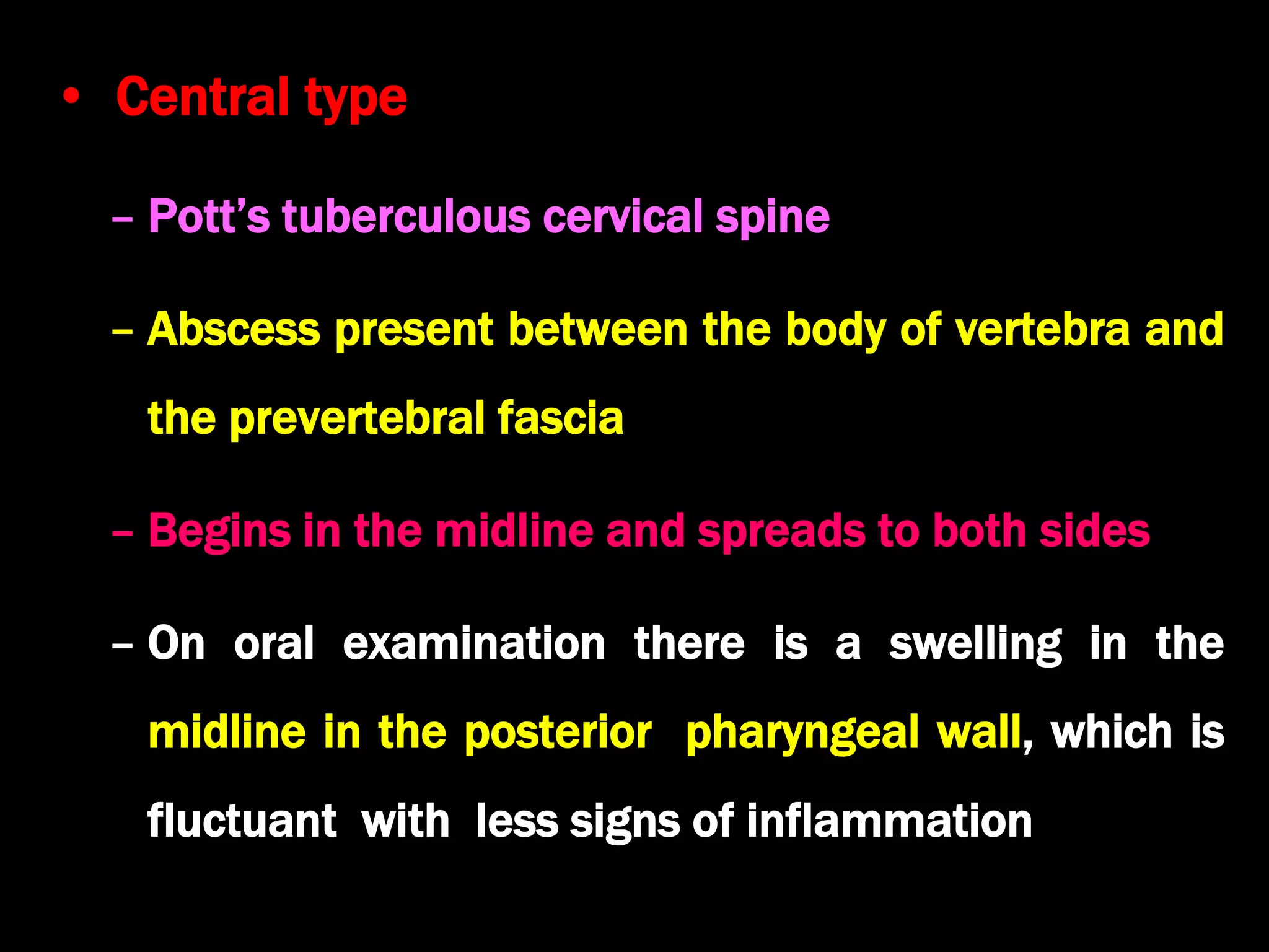 Deep neck space infections | PPT