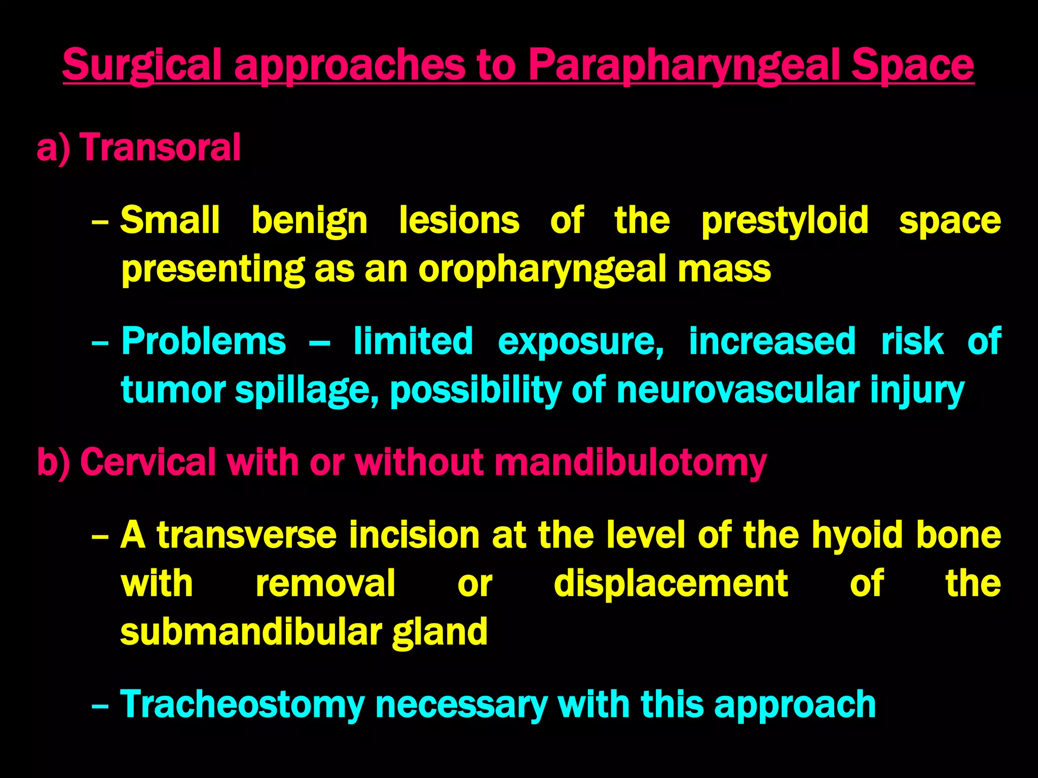 Deep neck space infections | PPT