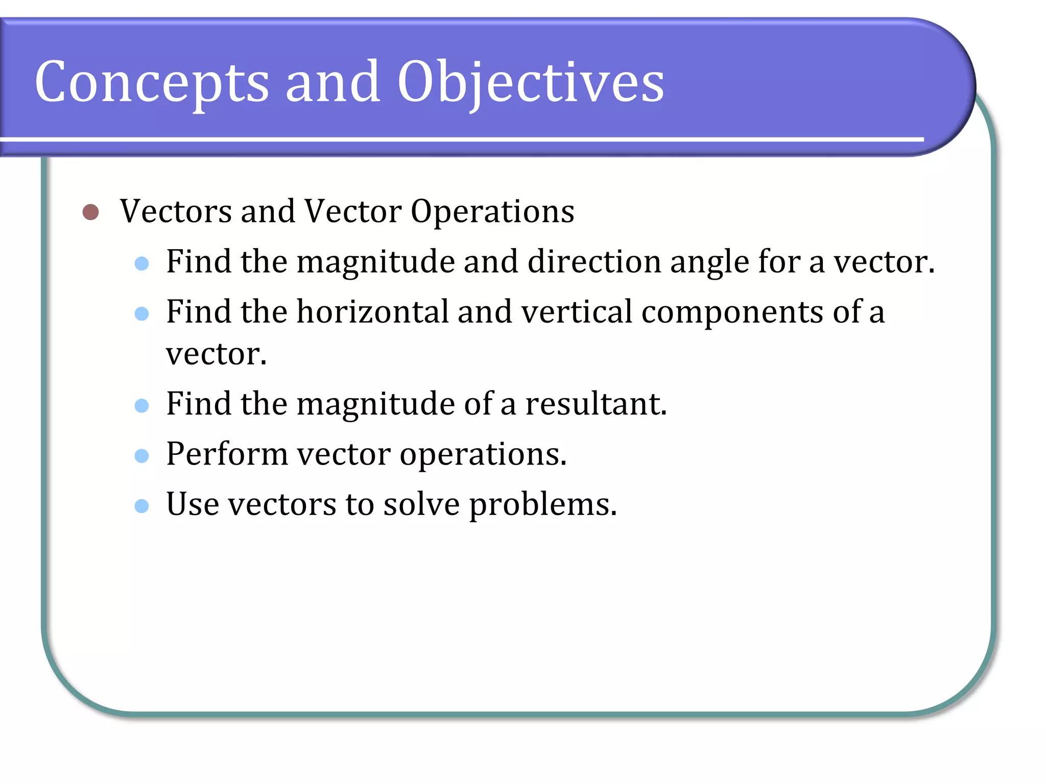 8.3 Vectors | PDF