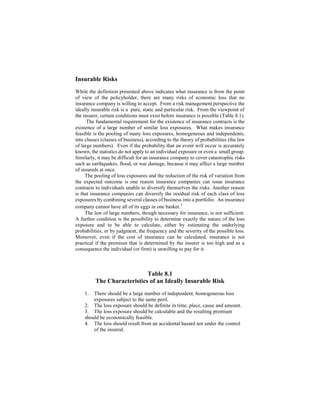 Insurance Concepts | PDF