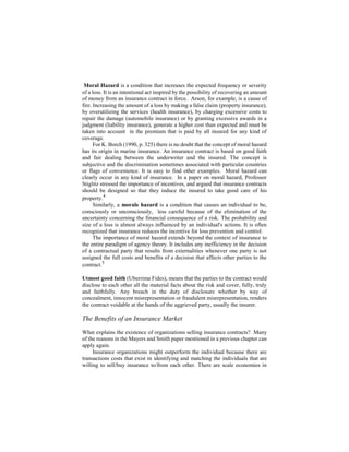 Insurance Concepts | PDF
