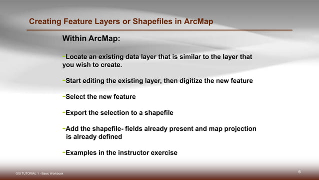 Digitizing features_2 in ARC GIS | PPT
