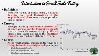 8. introduction to small scale fading | PDF | Computer Networking | Computing