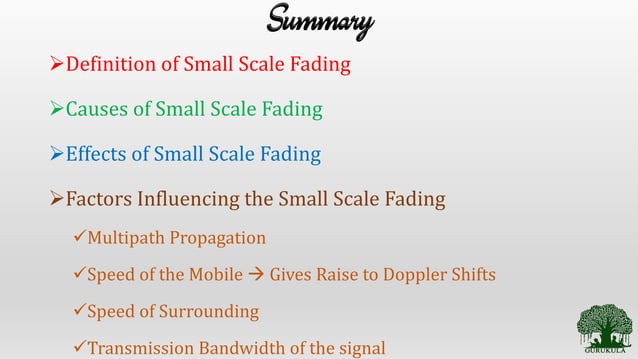 8. introduction to small scale fading | PDF | Computer Networking ...