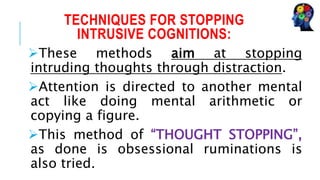 Cognitive Behavior Therapy | PPTX