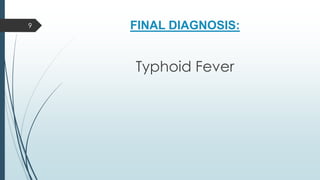 8. a case study on typhoid fever | PDF
