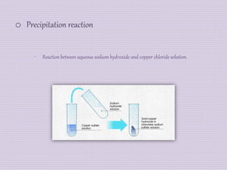 8.3 reactions in aqueous solutions | PPTX