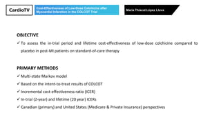 Cost Effectiveness of COLCOT Trial | PDF | Healthcare Industry | Industries