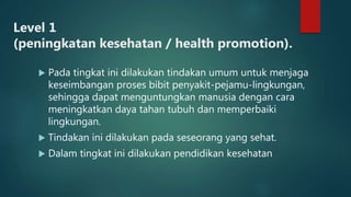 8.five level prevention 2020 | PPTX