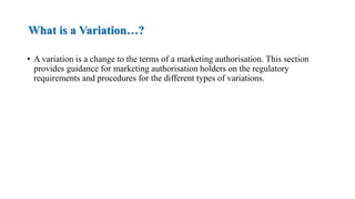 EU POST-APPROVAL CHANGES | PPTX