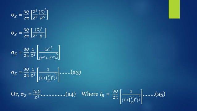 Boussinesq'S theory | PDF