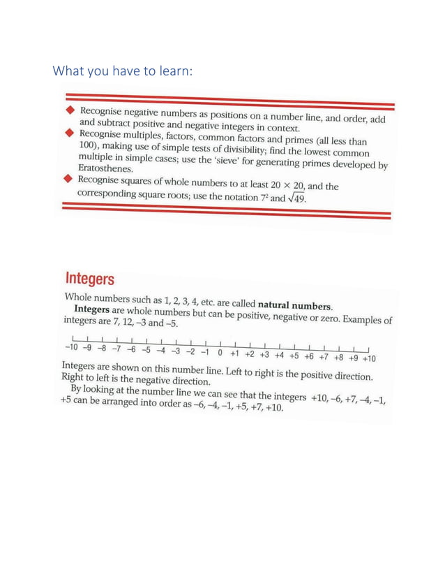 8.1 integer (note 2) | PDF | Free Download