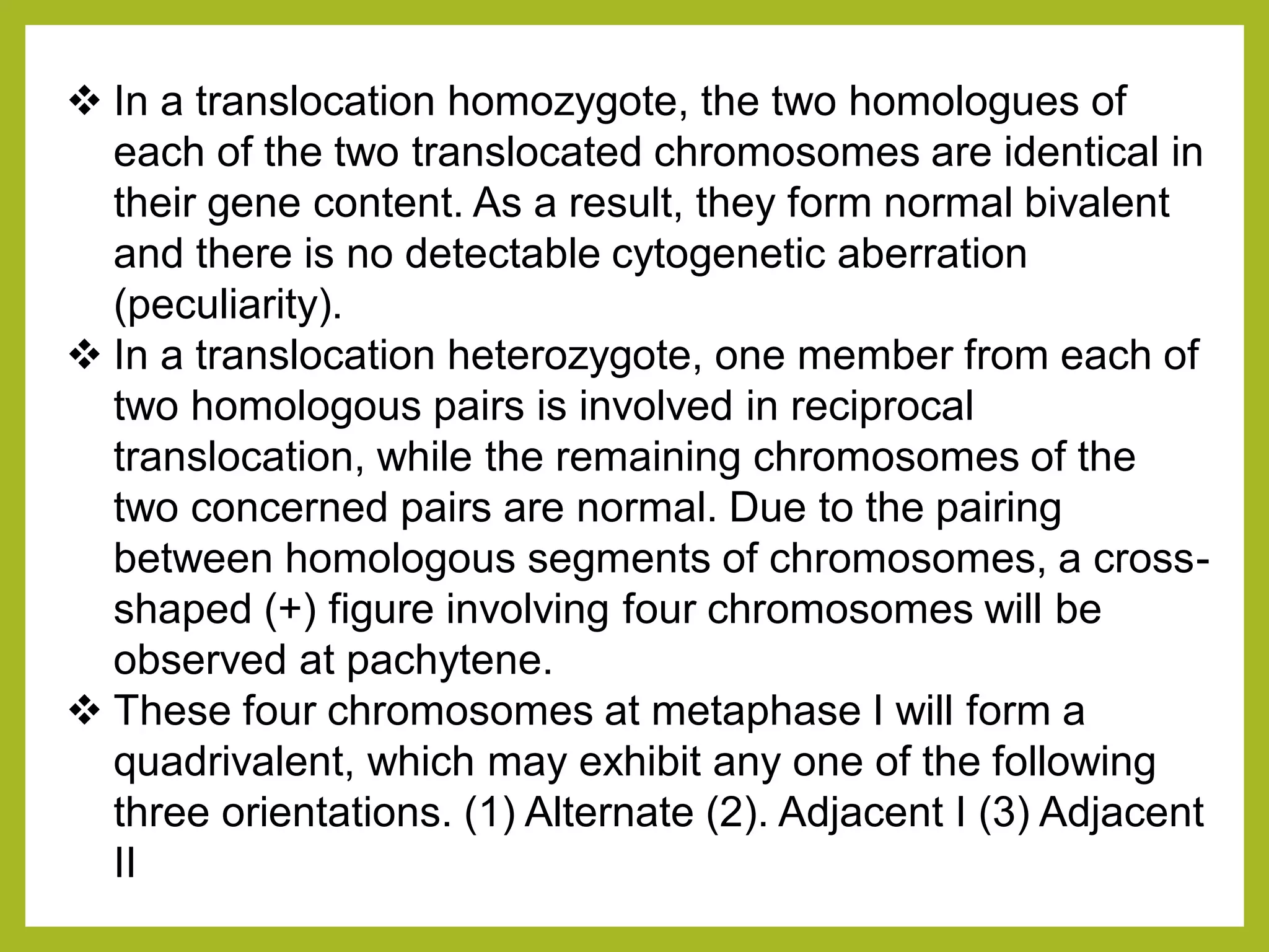 Structural chromosomal aberration | PDF