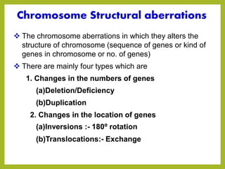 Structural chromosomal aberration | PDF
