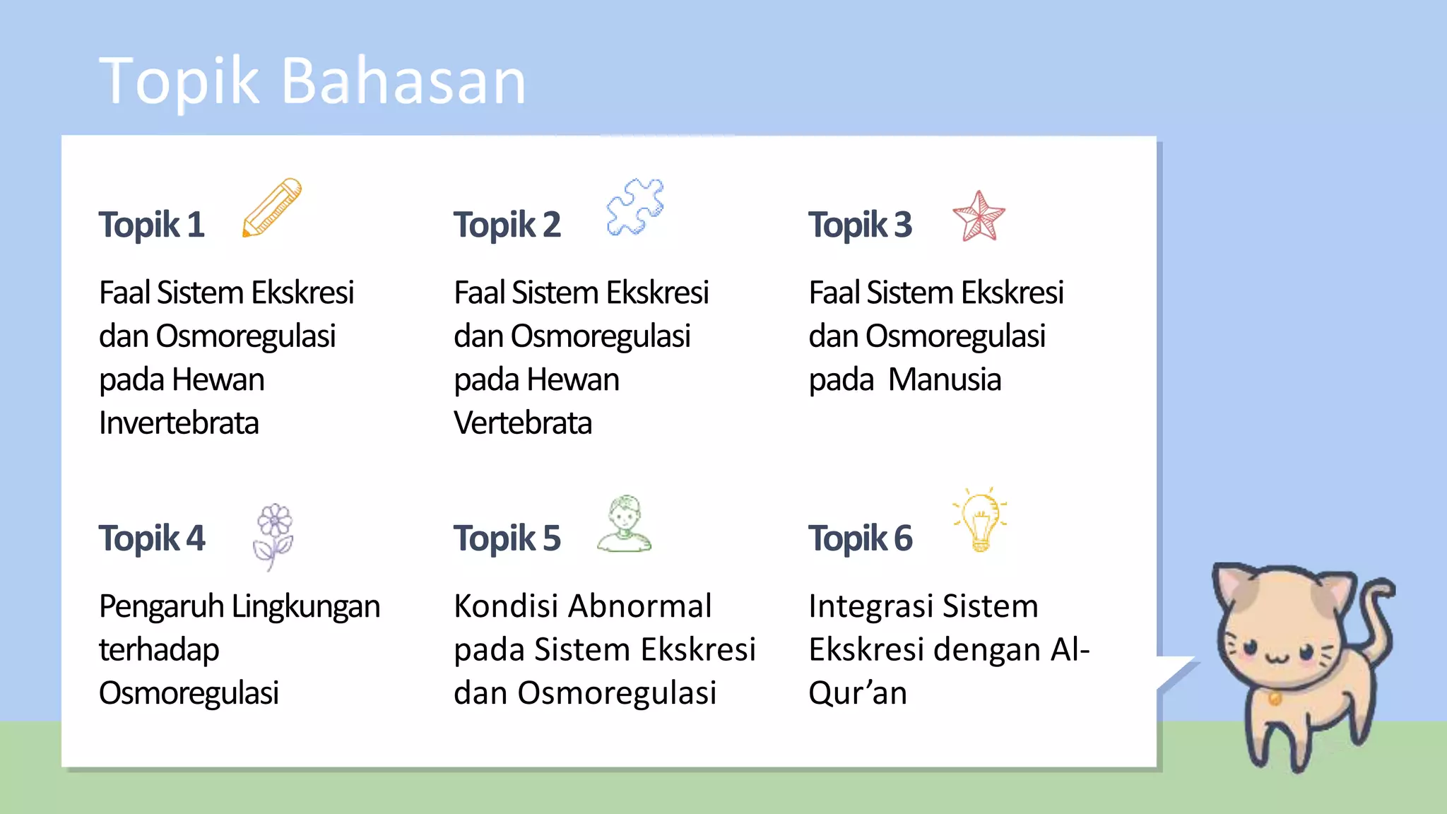 Sistem Ekskresi dan Osmoregulasi | PPTX