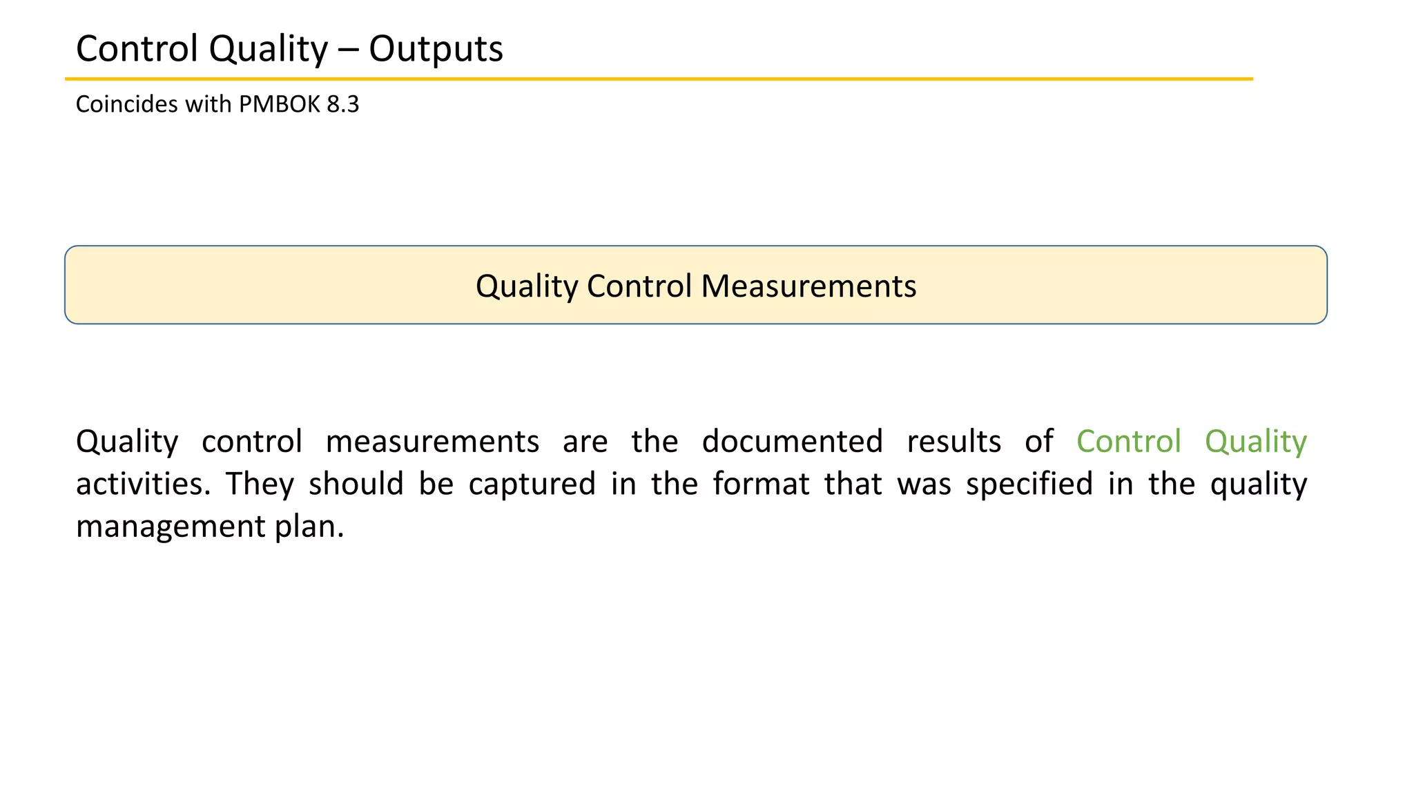 8.3 Control Quality | PPTX