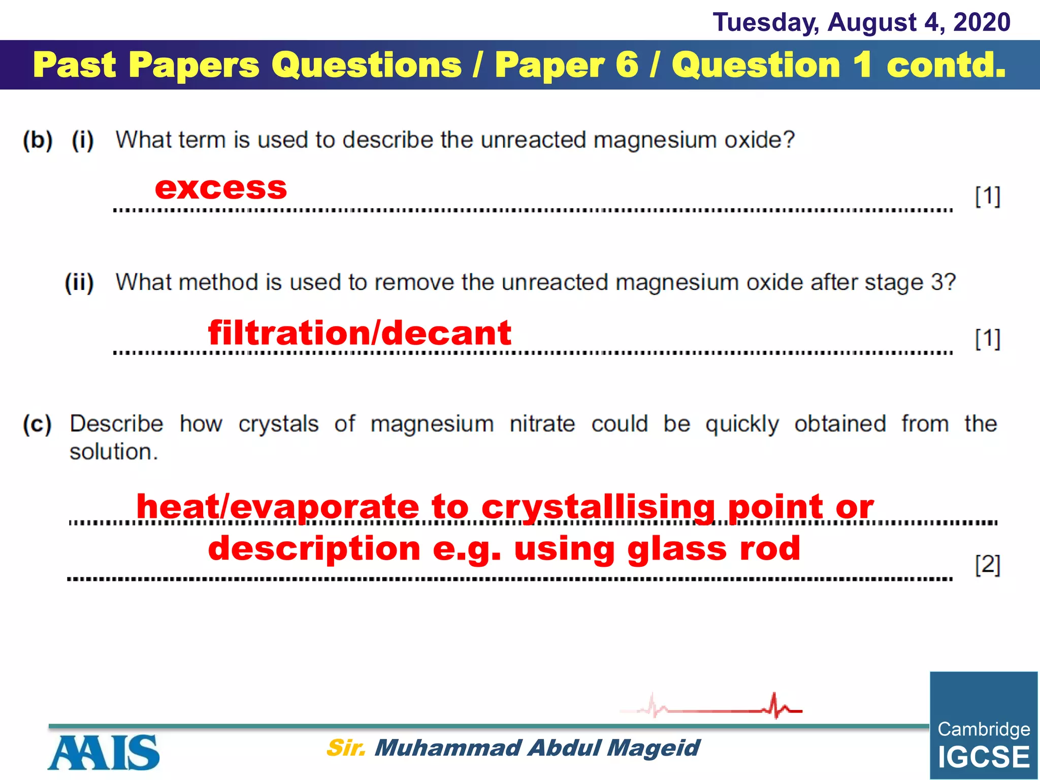 8.3 preparation of salts | PDF