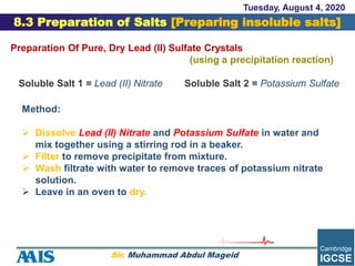 8.3 preparation of salts | PDF