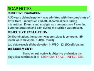 a case study on urinary tract infection ( UTI) | PPTX