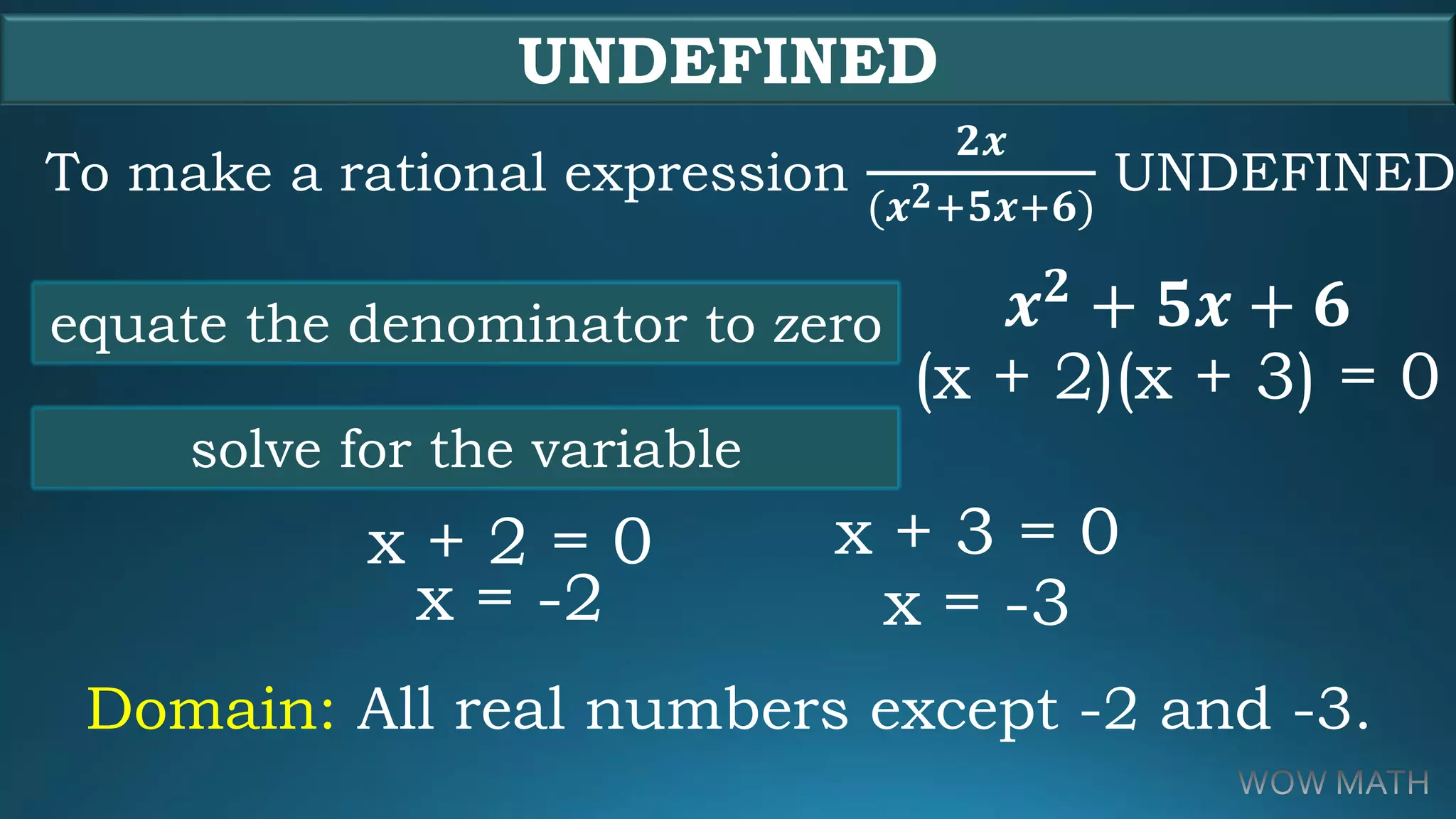 Simplifying Rational Algebraic Expressions | PDF
